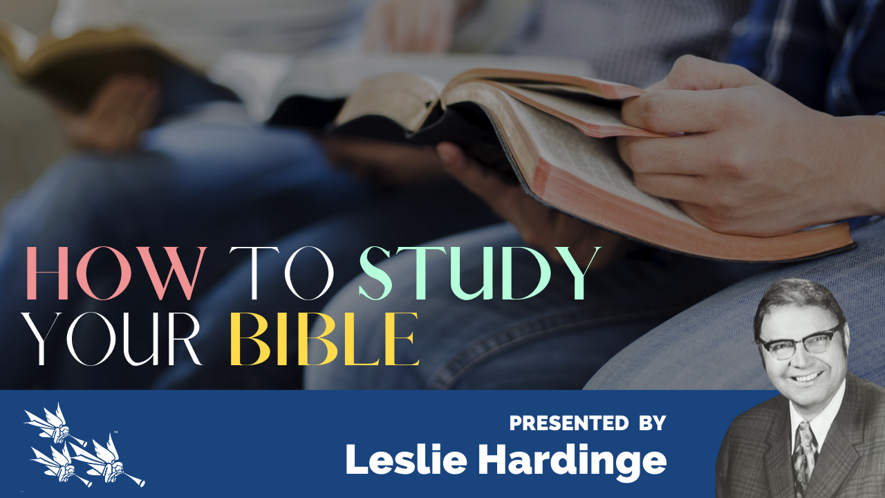 HOW TO STUDY YOUR BIBLE – American Christian Ministries