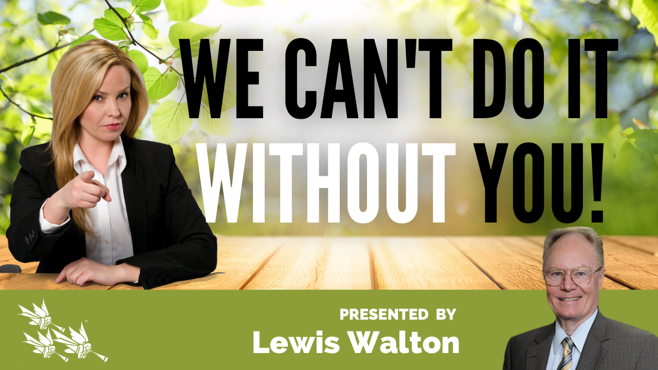 WE CAN’T DO IT WITHOUT YOU! – American Christian Ministries